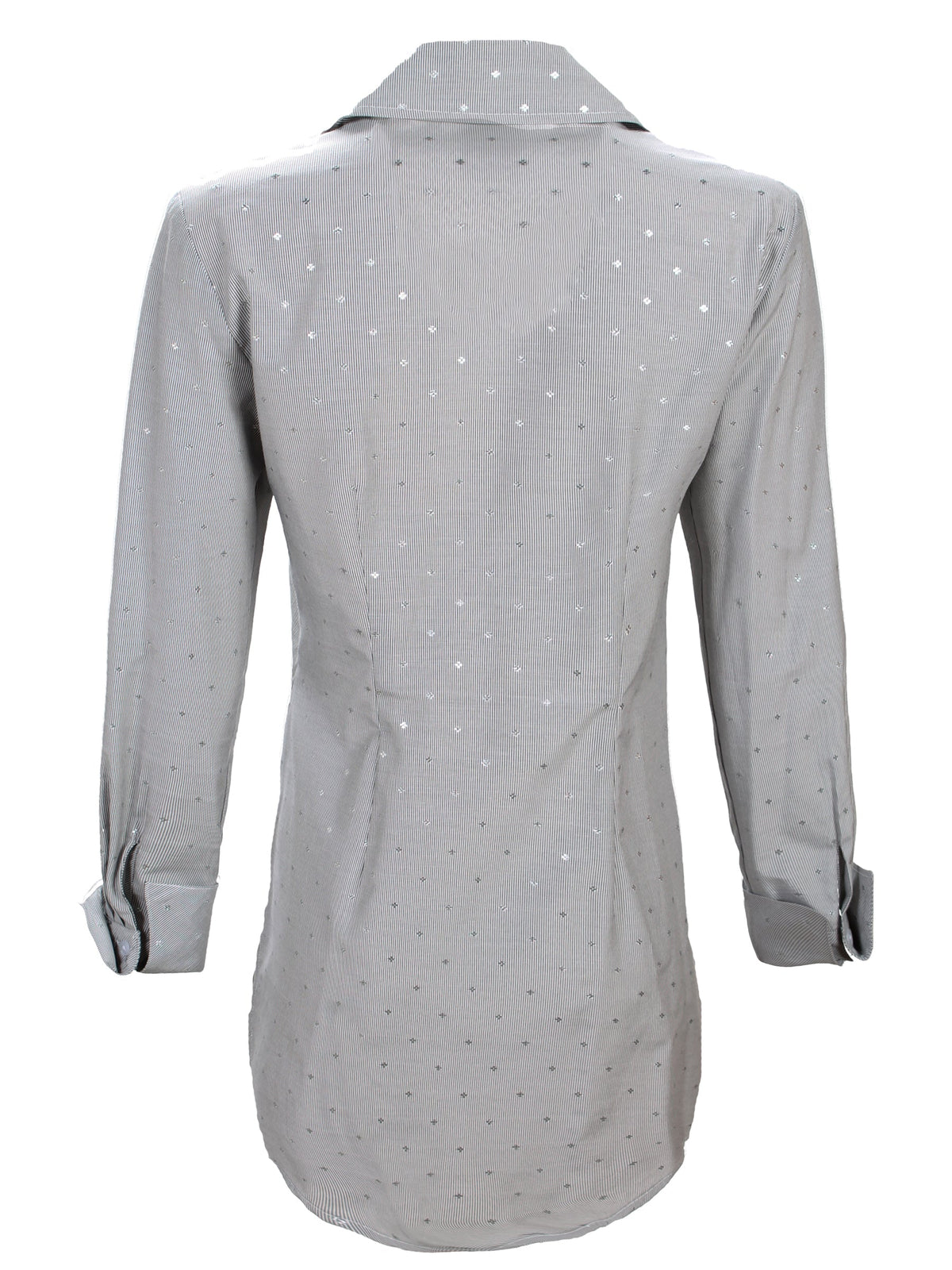 Kaylynn | Tailored Button Down White Tunic Blouse | Finley Shirts